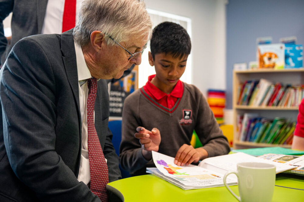 West Wales school embraces Welsh medium education journey