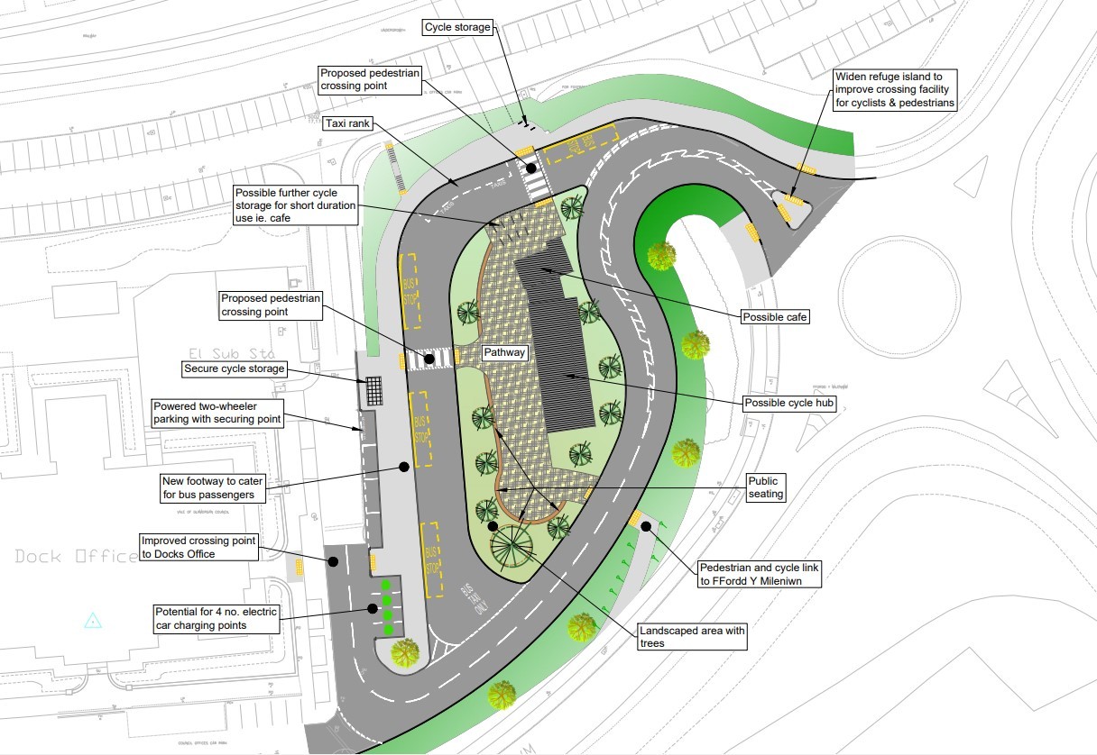 Upgrades planned for Barry Docks train station to prepare for South ...