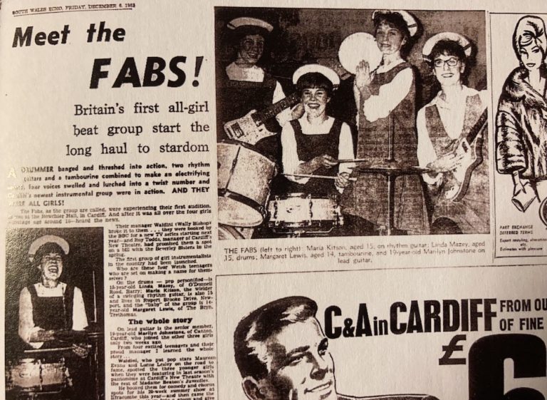 The incredible untold story of Wales’ first all girl group The Fabs