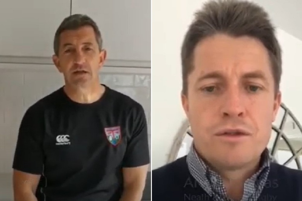 Watch: Former Wales rugby internationals urge Welsh Water bosses to ...