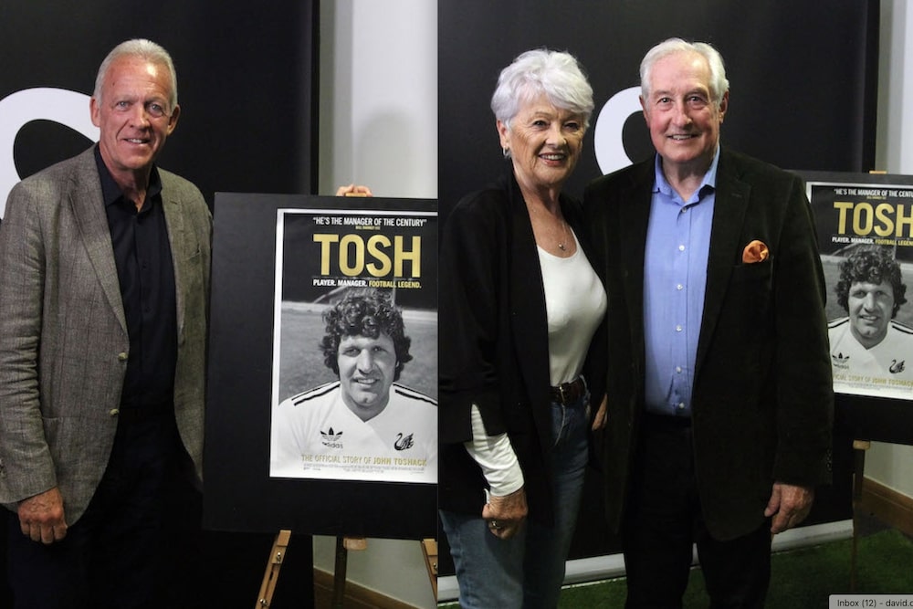 Stars come out for premiere of TOSH movie