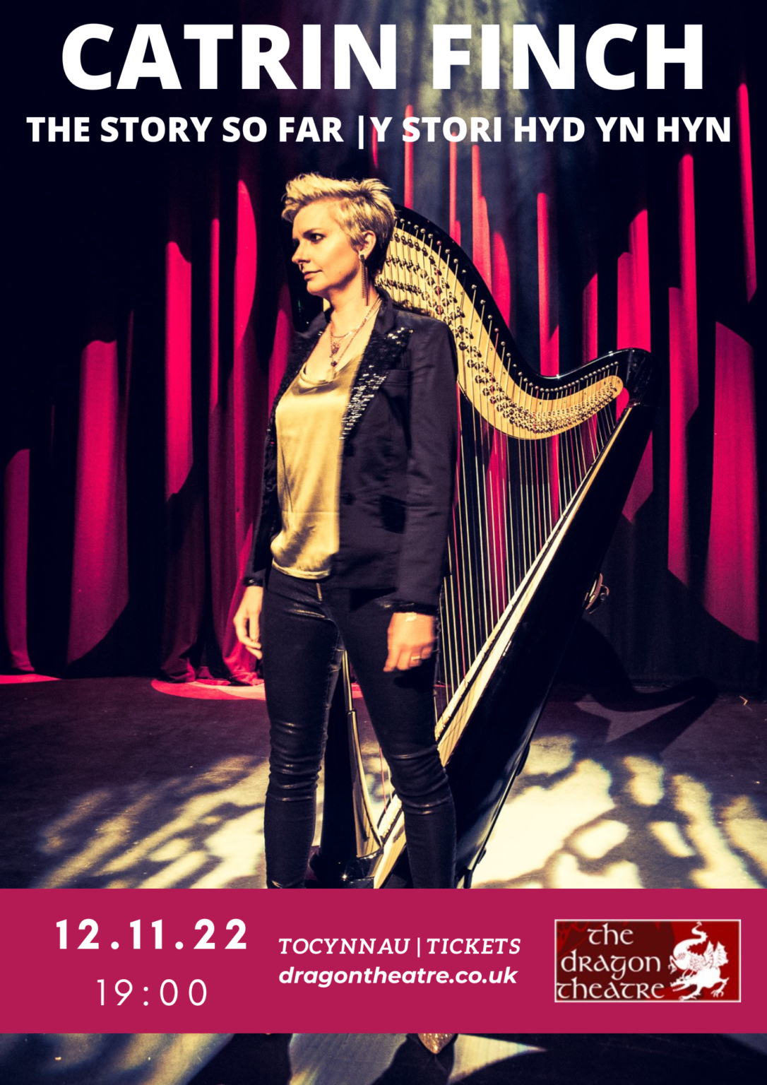 Catrin Finch and Puss in Boots light up the Dragon Theatre