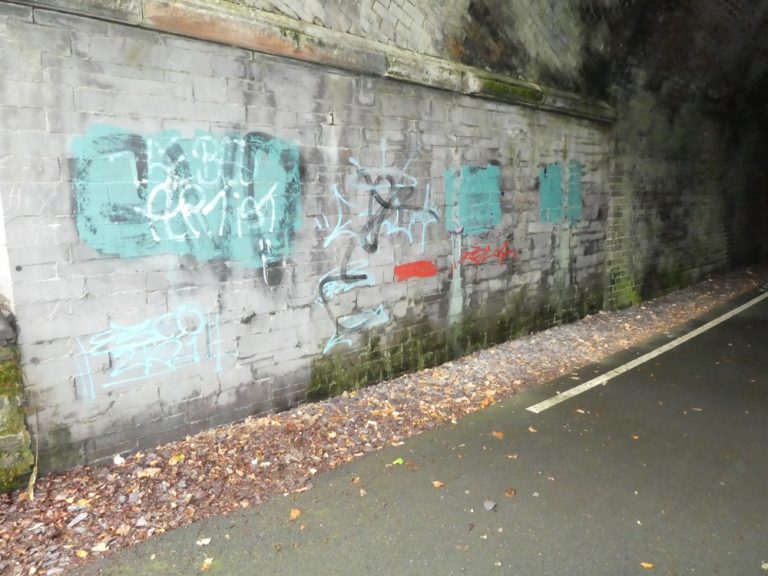 Anger as historical Gwynedd railway tunnel plagued by racist and anti ...