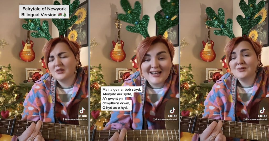 Watch: Fairytale of New York in Welsh and English