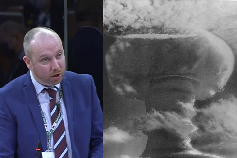 Nuclear test veterans recognised in the Senedd for their sacrifices