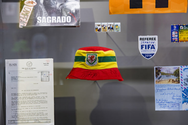 How a Wales bucket hat ended up in an exhibition at the FIFA Museum