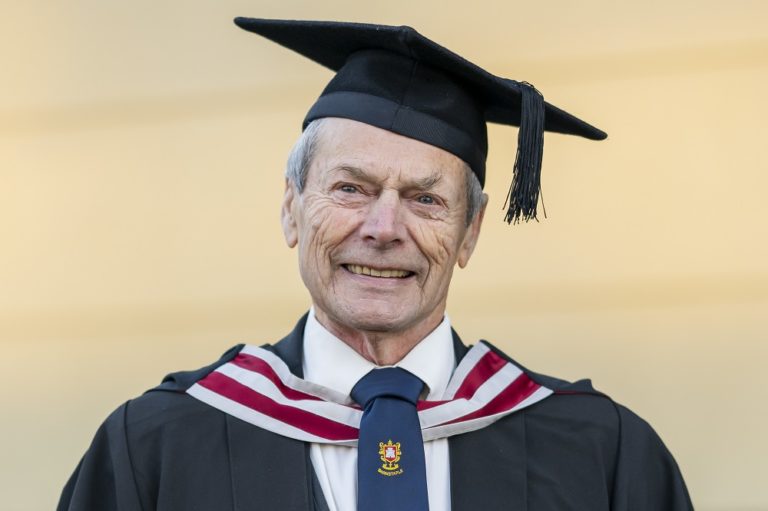 Septuagenarian Swansea graduate proves it's never too late to follow ...