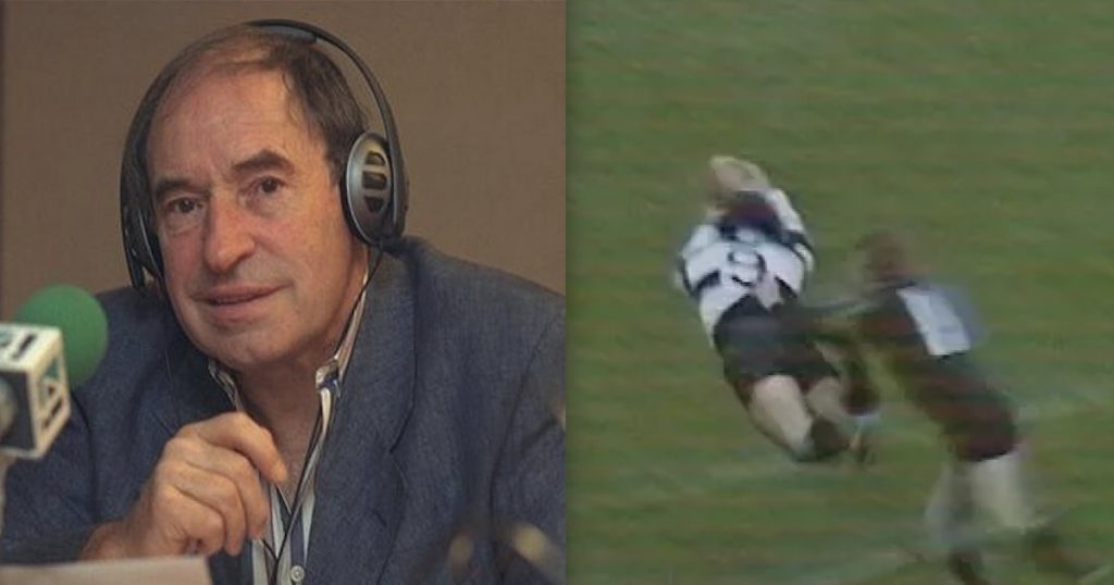 The story of rugby's most famous commentary and THAT try