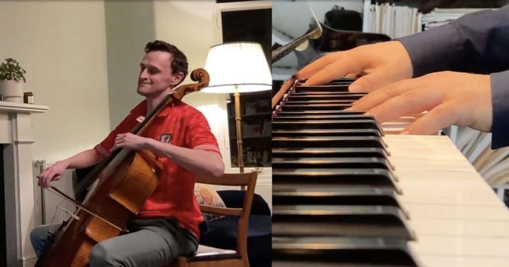 Watch: TV reporters' gorgeous duet with beautiful Welsh hymn