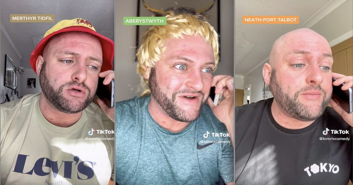 Watch: Comic's brilliant Welsh accent videos are watched by millions