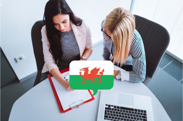 Welsh speaking staff members on the rise