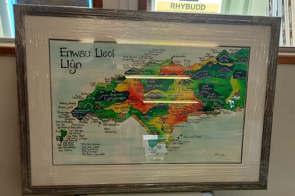 Artwork commissioned to help safeguard colloquial Welsh place names