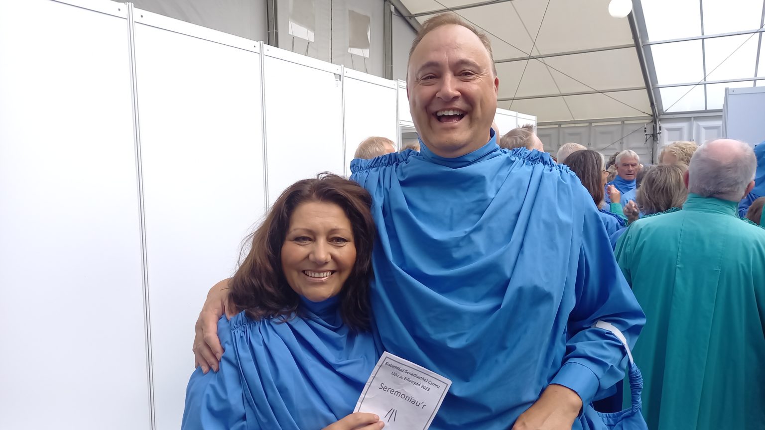 Gorsedd of Bards ceremony takes place at National Eisteddfod