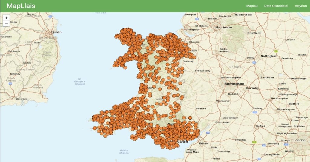 The interactive map that shows you how to pronounce Welsh placenames