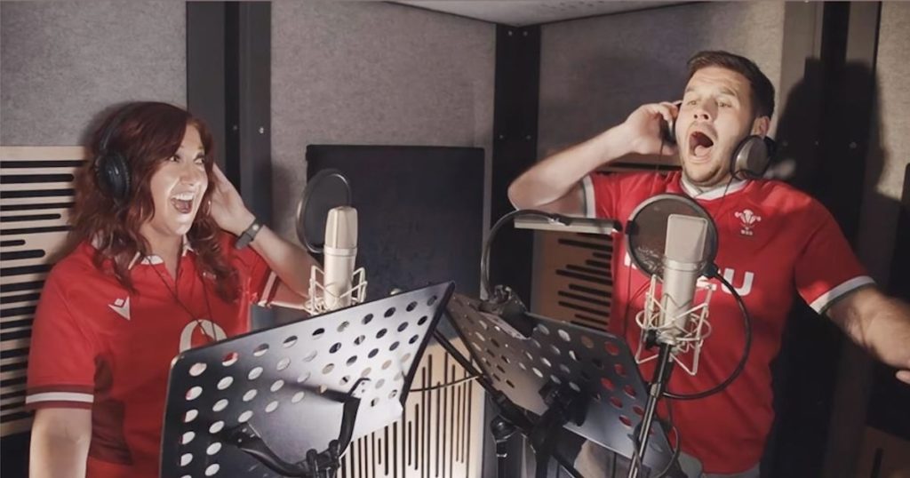Watch: Welsh language version of World In Union released to support Wales