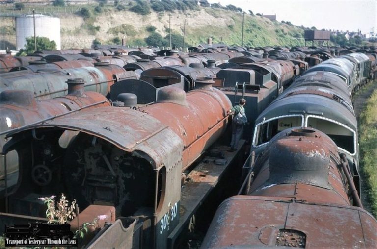 The remarkable tale of Wales’ legendary ‘locomotives graveyard’