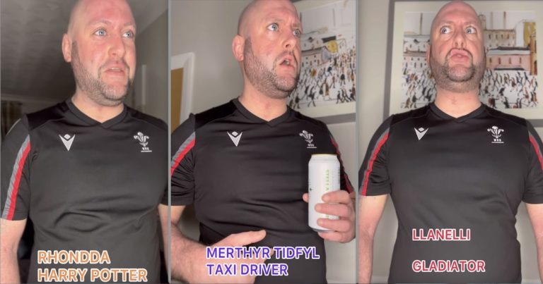 Watch: Comic’s superb Welsh accent videos watched by millions