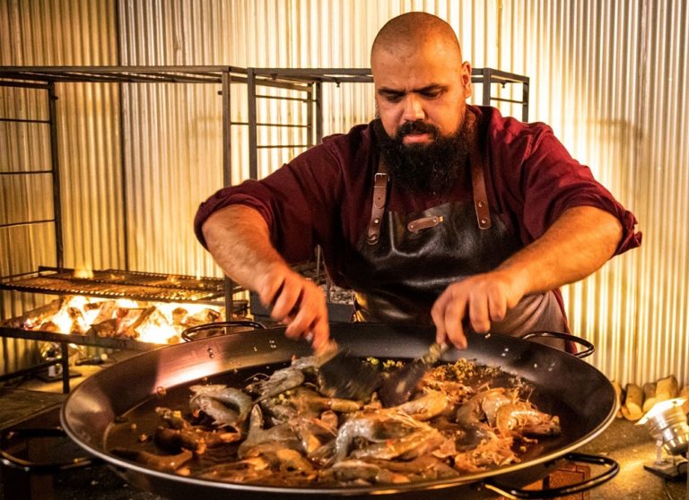 TV chef Chris 'Flamebaster' Roberts in emotional family reunion in ...