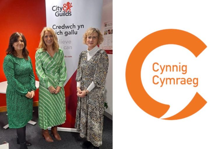 City & Guilds recognised for efforts to improve Welsh language services