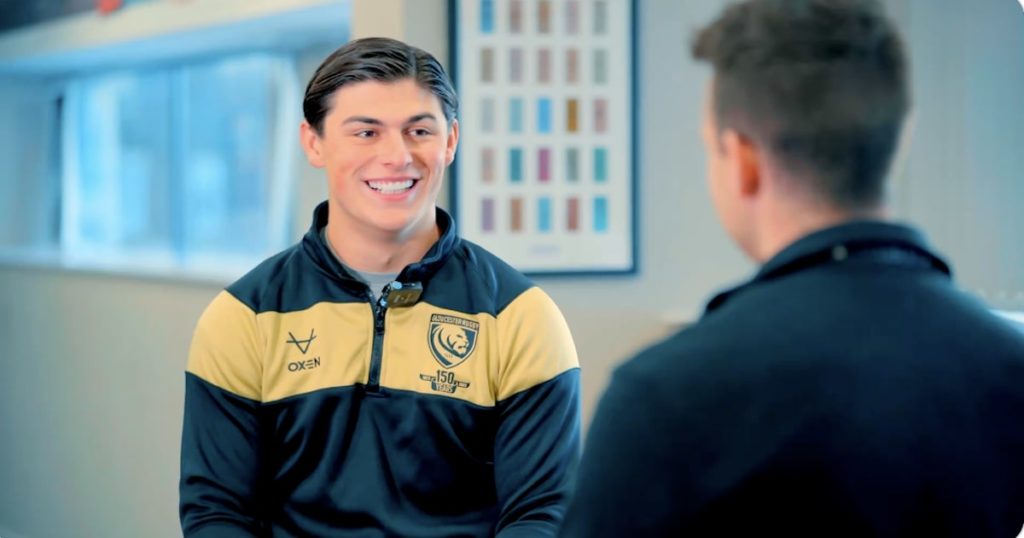 Watch: Louis Rees-Zammit's first interview since shock announcement