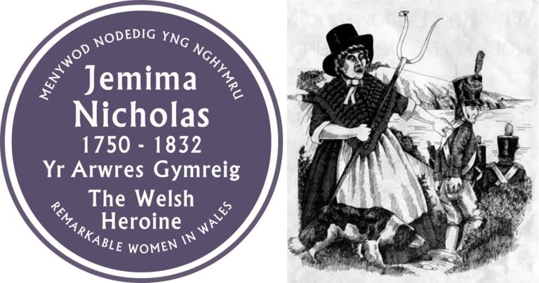 Plaque unveiled to honour Jemima Nicholas, who repelled a French ...