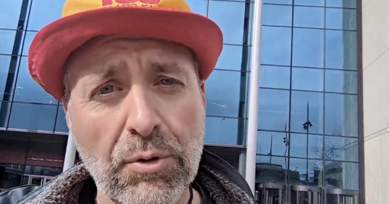 Watch: Man's impassioned plea over lack of St David's Day visibility