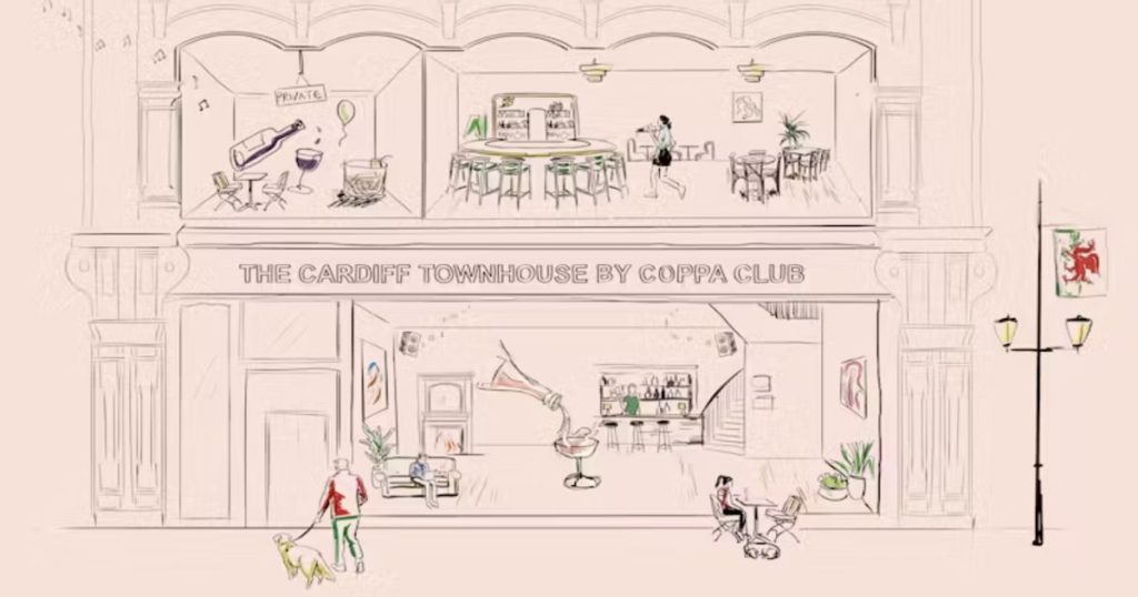 Coppa Club reawakens department store's past with Cardiff Townhouse