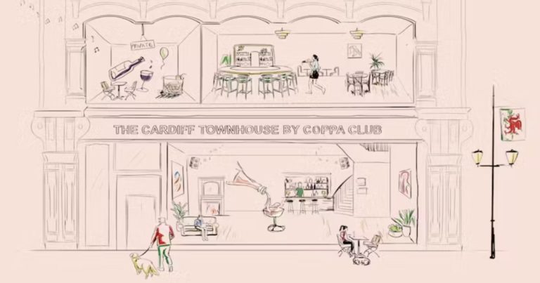 Coppa Club reawakens department store's past with Cardiff Townhouse
