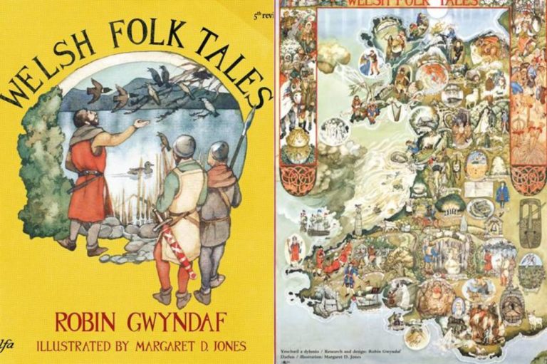 Classic collection of Welsh folk tales and iconic poster republished ...