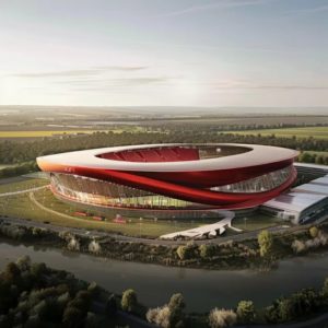 What Wrexham’s 55,000-seater stadium could look like