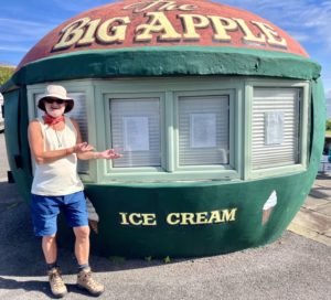 Iconic ‘Big Apple’ in Mumbles gains Poet in Residence