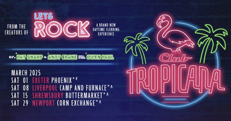 Two of the '80s best known TV presenters bring daytime club to Wales