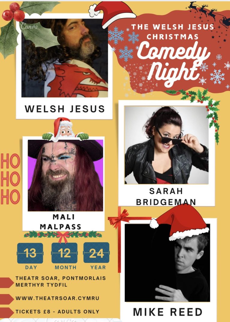 Comedian Welsh Jesus has gig cancelled on 'religious grounds'