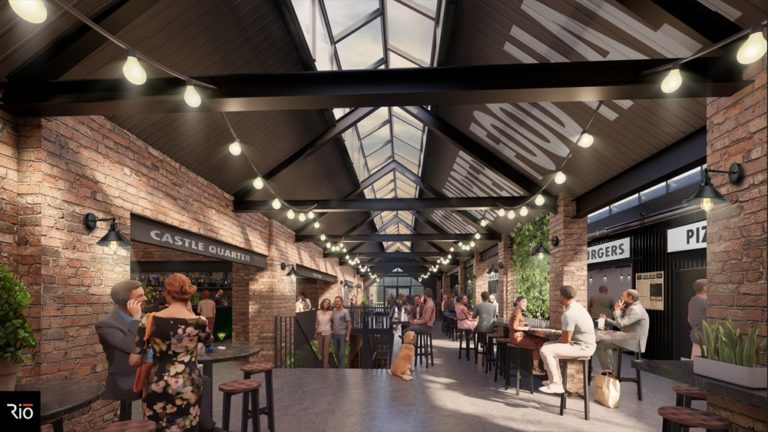 Plans revealed for new food hall in Cardiff