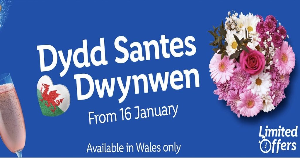 Supermarket giant praised for embracing St Dwynwen's Day