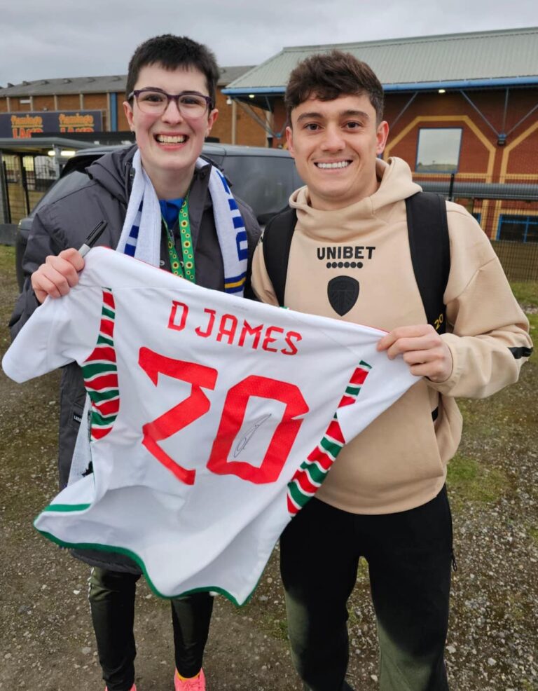 The moment Dan James made an autistic Wales fan's year