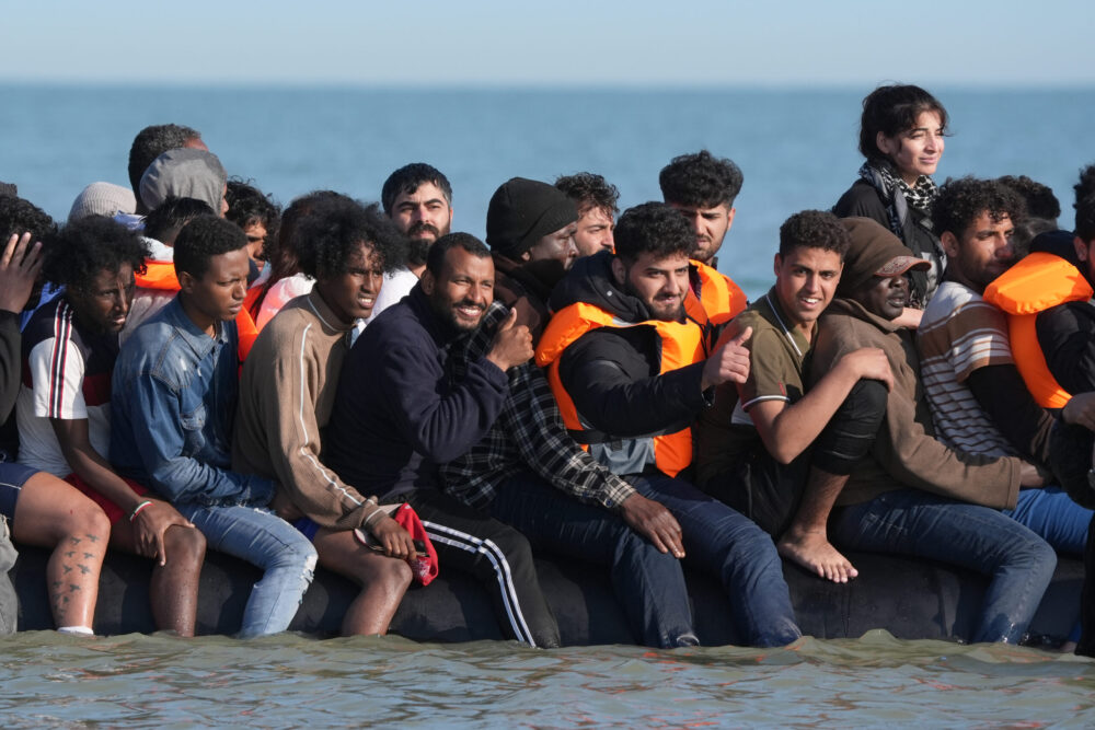 First detentions of migrants crossing Channel under UK-France returns deal