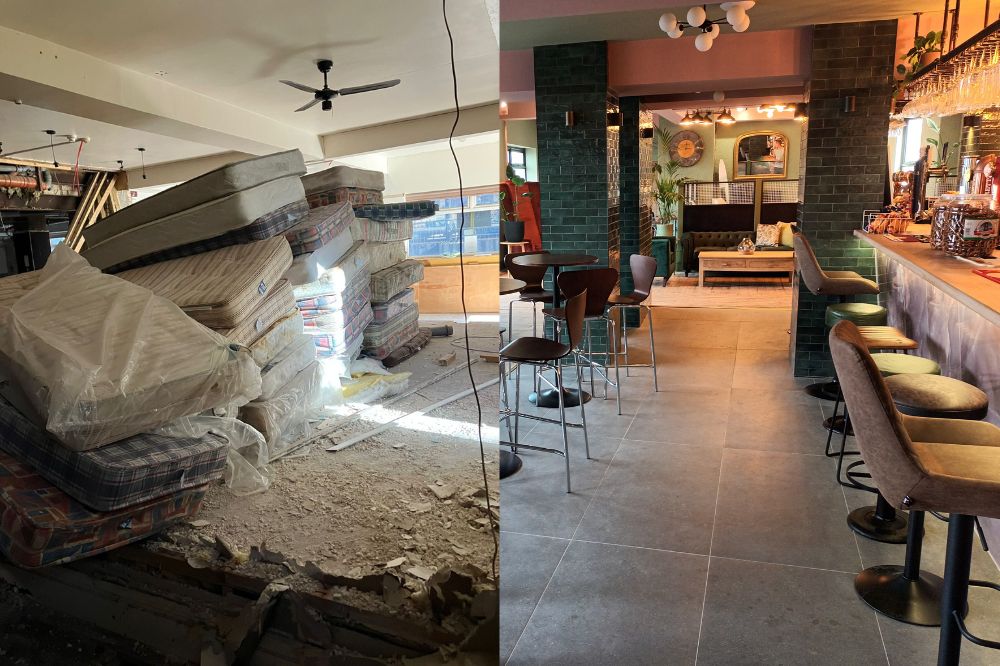 Old hostel that turned into a 'crack den' transformed