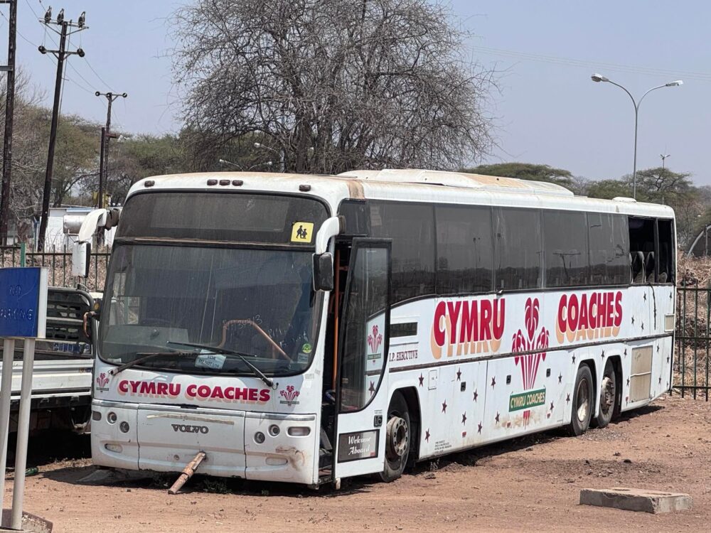 Welsh bus spotted... in Botswana