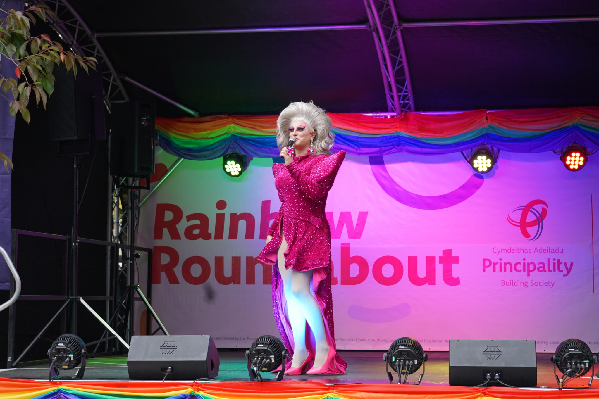 Cardiff Half welcomes back the Principality Rainbow Roundabout