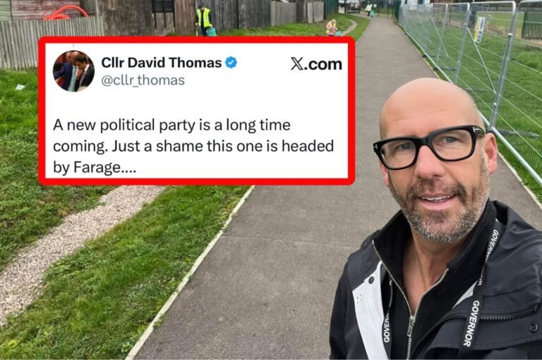 Reform Wales regional director made disparaging remarks about Farage and called for voters to ...