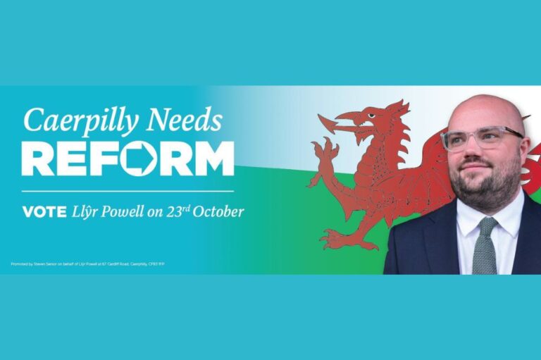 Reform Caerphilly candidate posts image online with incorrect spelling ...