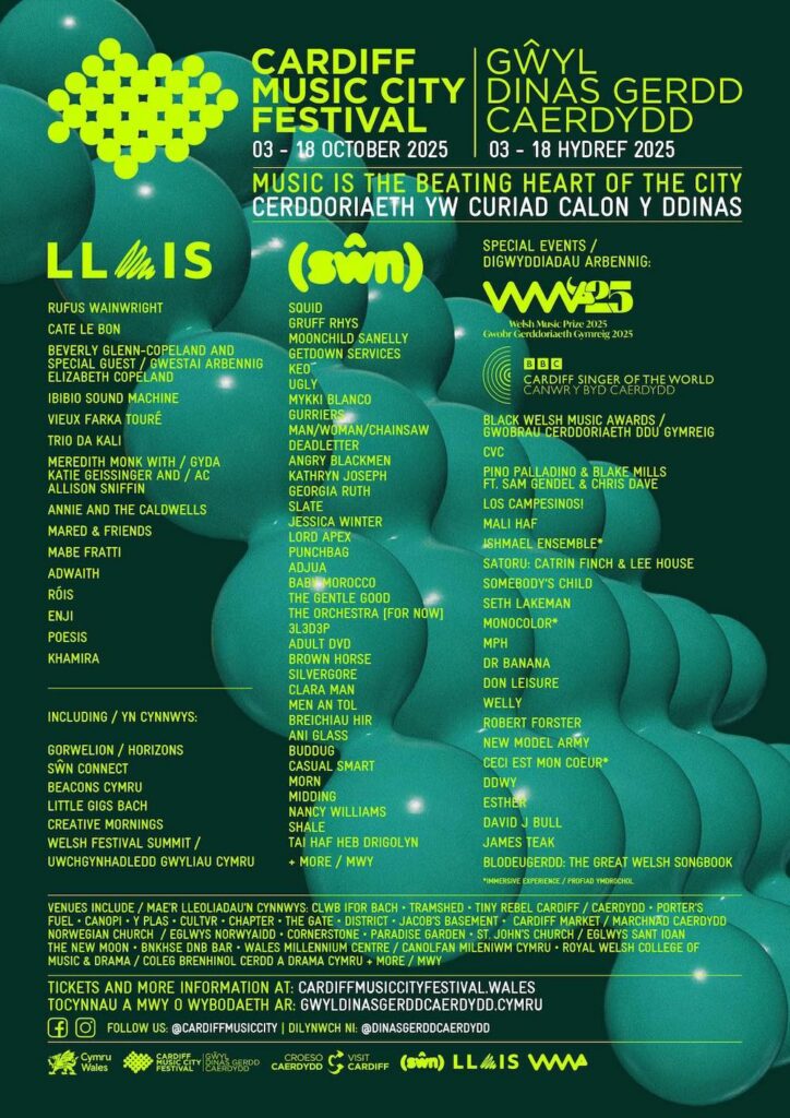 The biggest music festival in the history of Cardiff starts this weekend