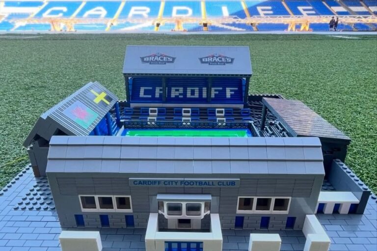Cardiff man goes viral after making local landmarks out of LEGO