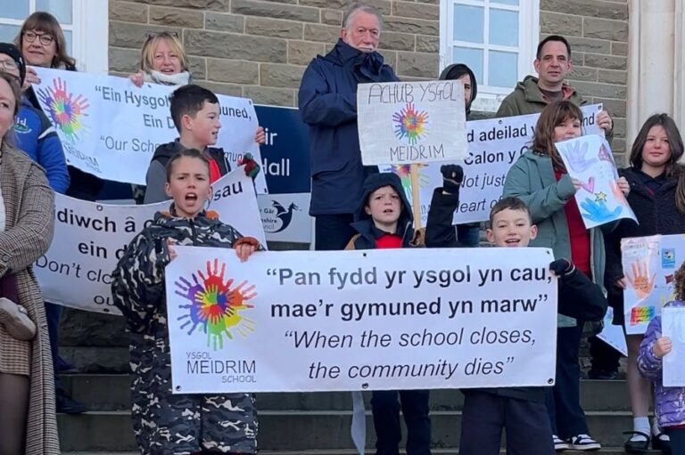 Welsh language school set for closure publishes counter-proposal