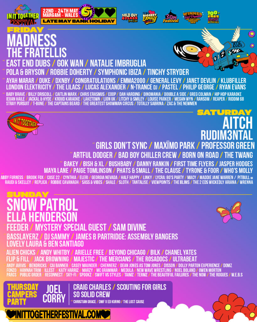 In It Together Festival reveals full star-studded line-up