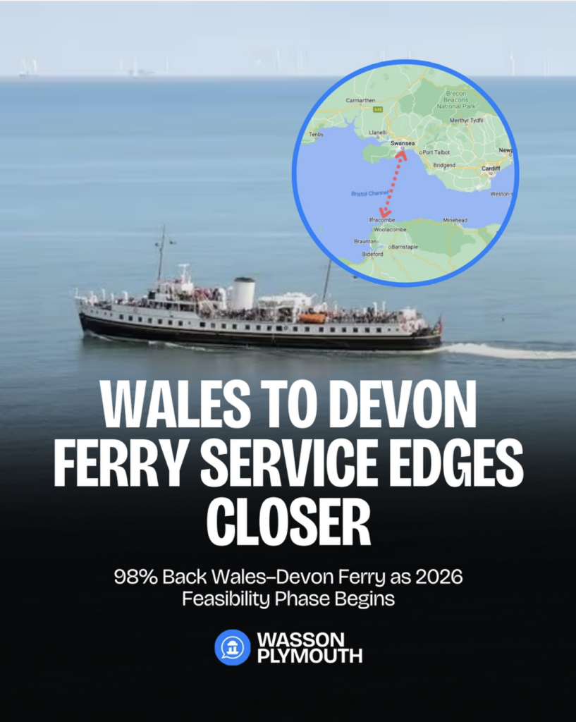 Wales to Devon ferry service edges closer